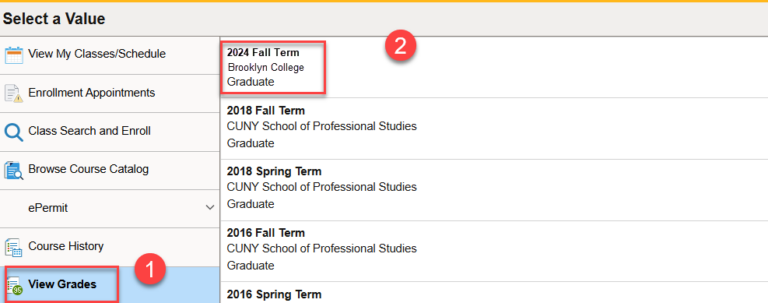 How do I view my course schedule and grades? – BC Knowledge for Students