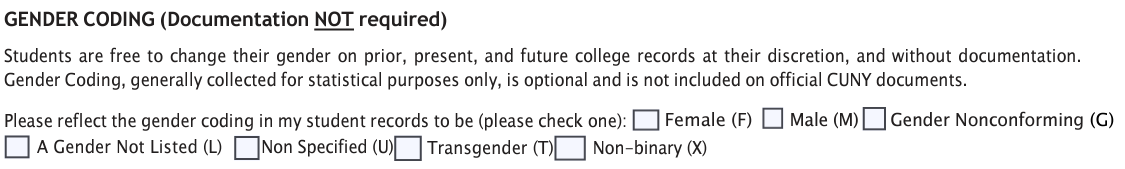 How to: Update Your Gender – BC Knowledge for Students